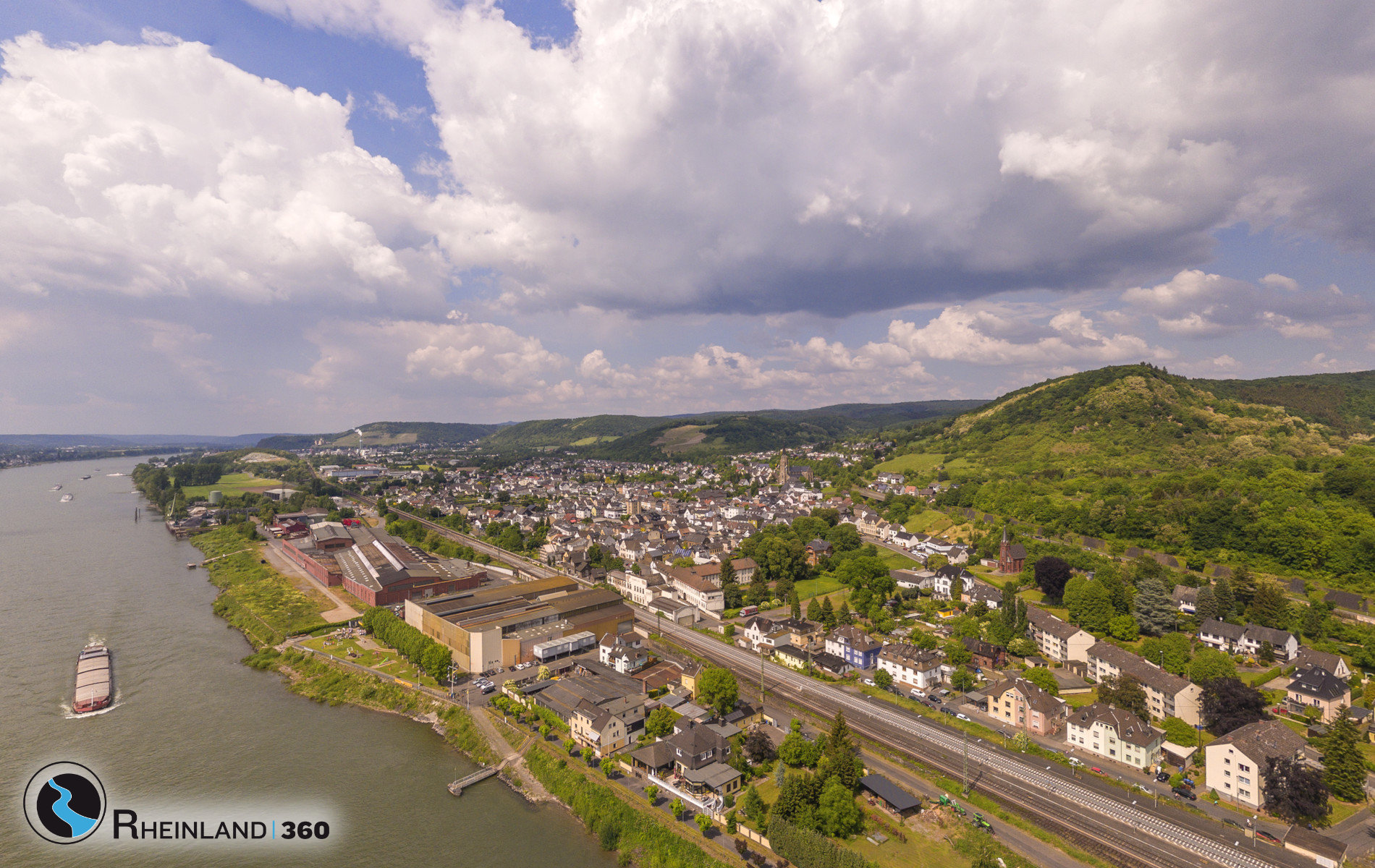 360° Tour über dem Rhein - Rheinland360